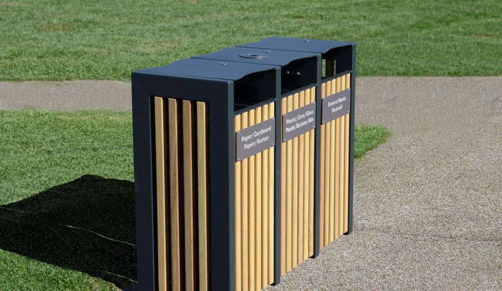 Waste sorting bins - Mobilier urbain, Univers & Cité